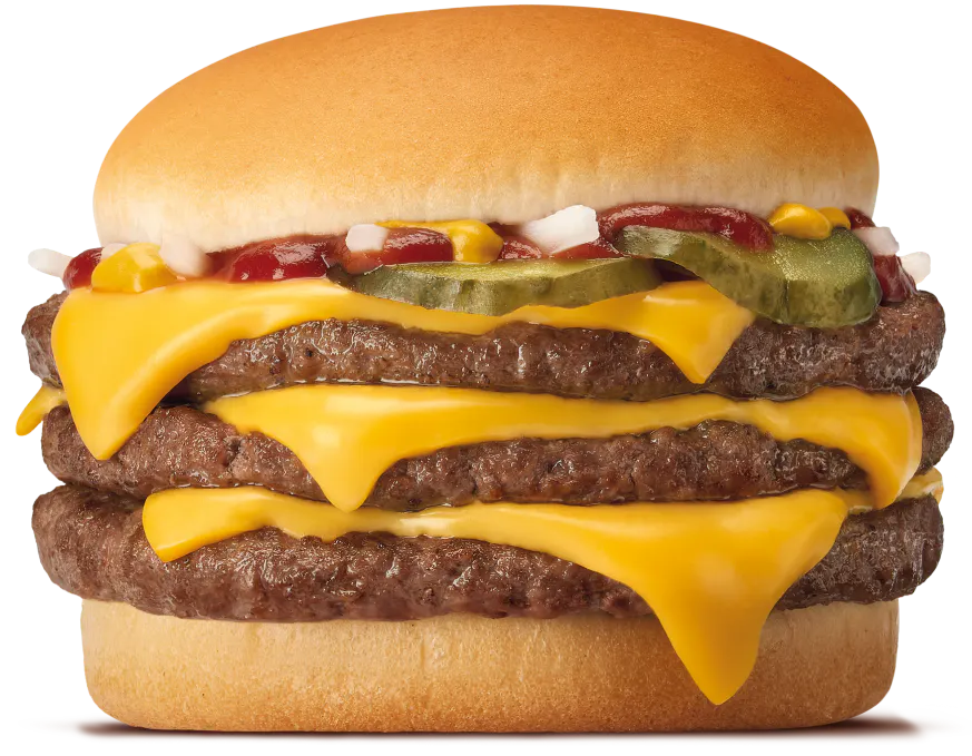 McDonald's - Cheeseburger triple